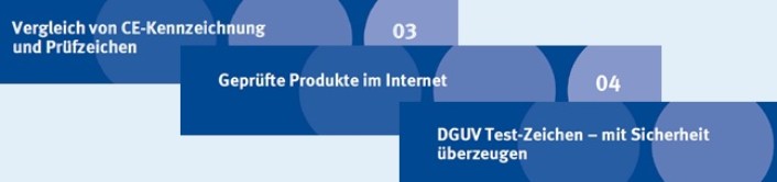 DGUV Test Zeichen - mit Sicherheit überzeugen